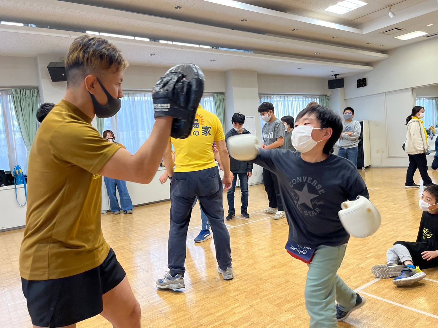 太陽の家で格闘教室 | Leadtheway